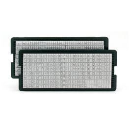 Trodat Gummitypen 6003 mit 336 Zeichen und Schrifthöhe 3 mm