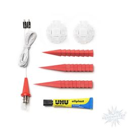 Herrnhuter Stern rot 13 cm Bastlerstern LED online bestellen