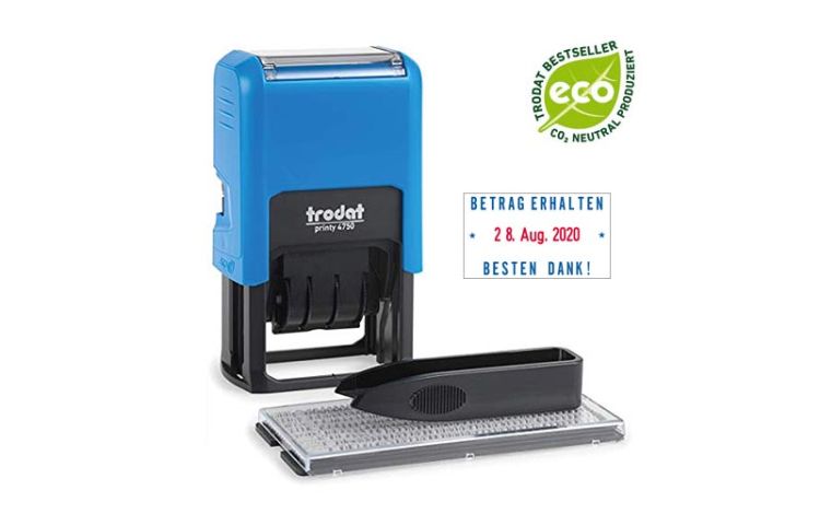 Trodat Printy 4750 Typo mit Datum (vorher 4755)